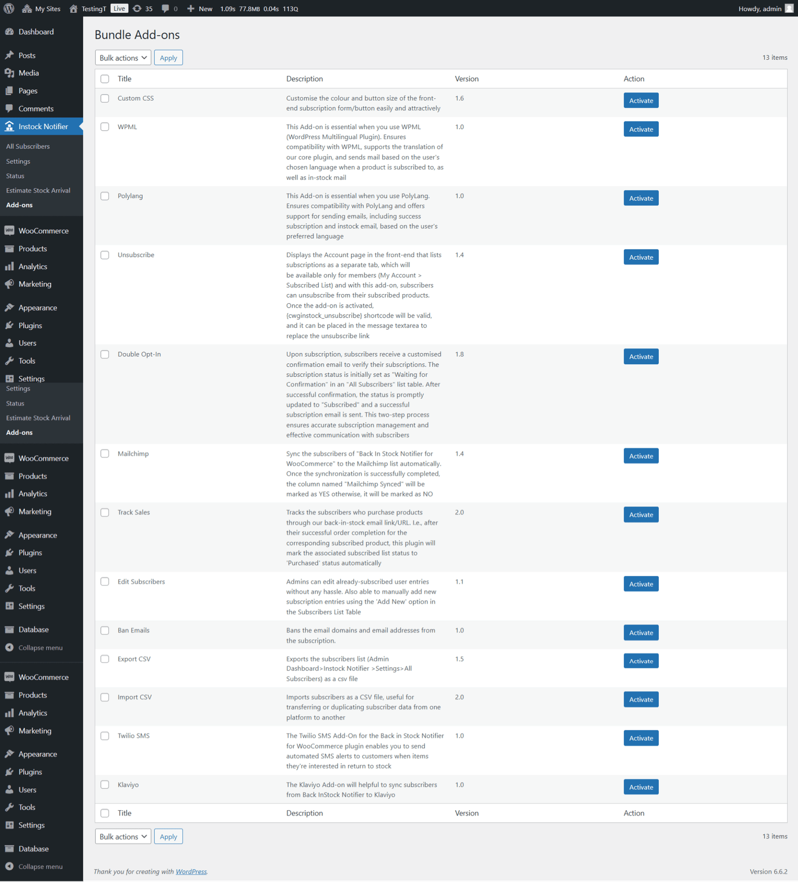 Bundle Add-ons - Back In Stock Notifier for WooCommerce Bundle Add-ons - Back In Stock Notifier for WooCommerce